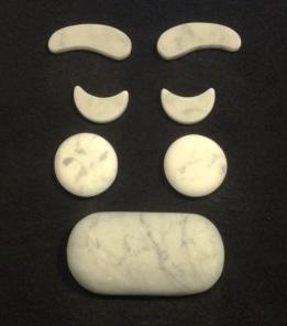 Facial Marble Cold Stone Set - Stones | Stone Kits