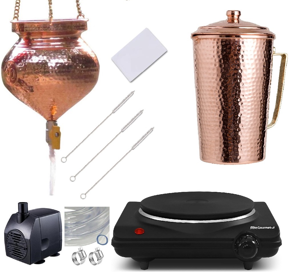 Shirodhara Electrical System Full Accessory Kit - Shirodhara Equipment