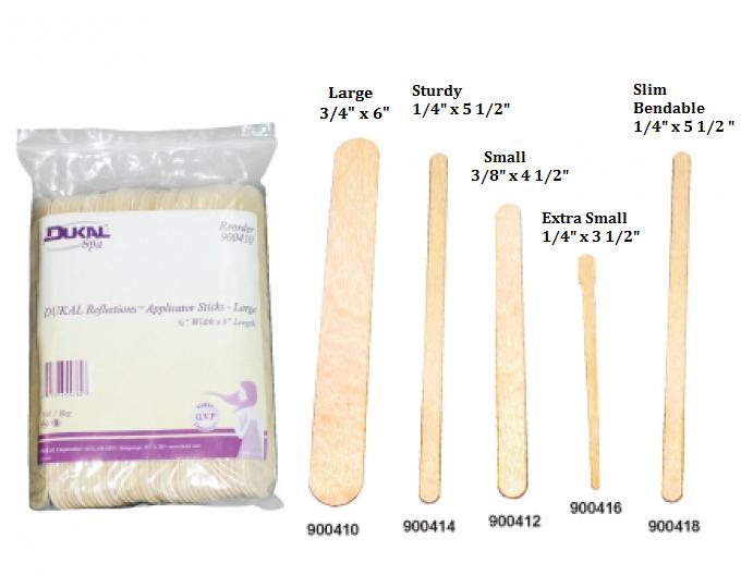 Reflections Applicator Sticks 100 pack - Wood Sticks | Dukal